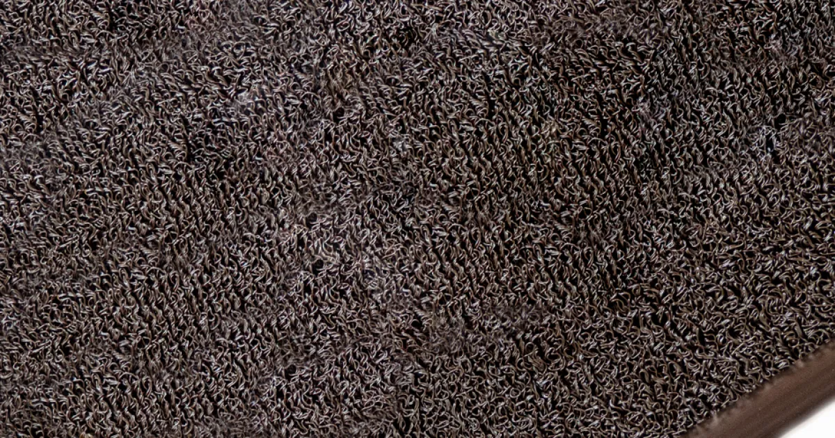 Felpudo de rizo de vinilo de 10mm. Efeciente y económico